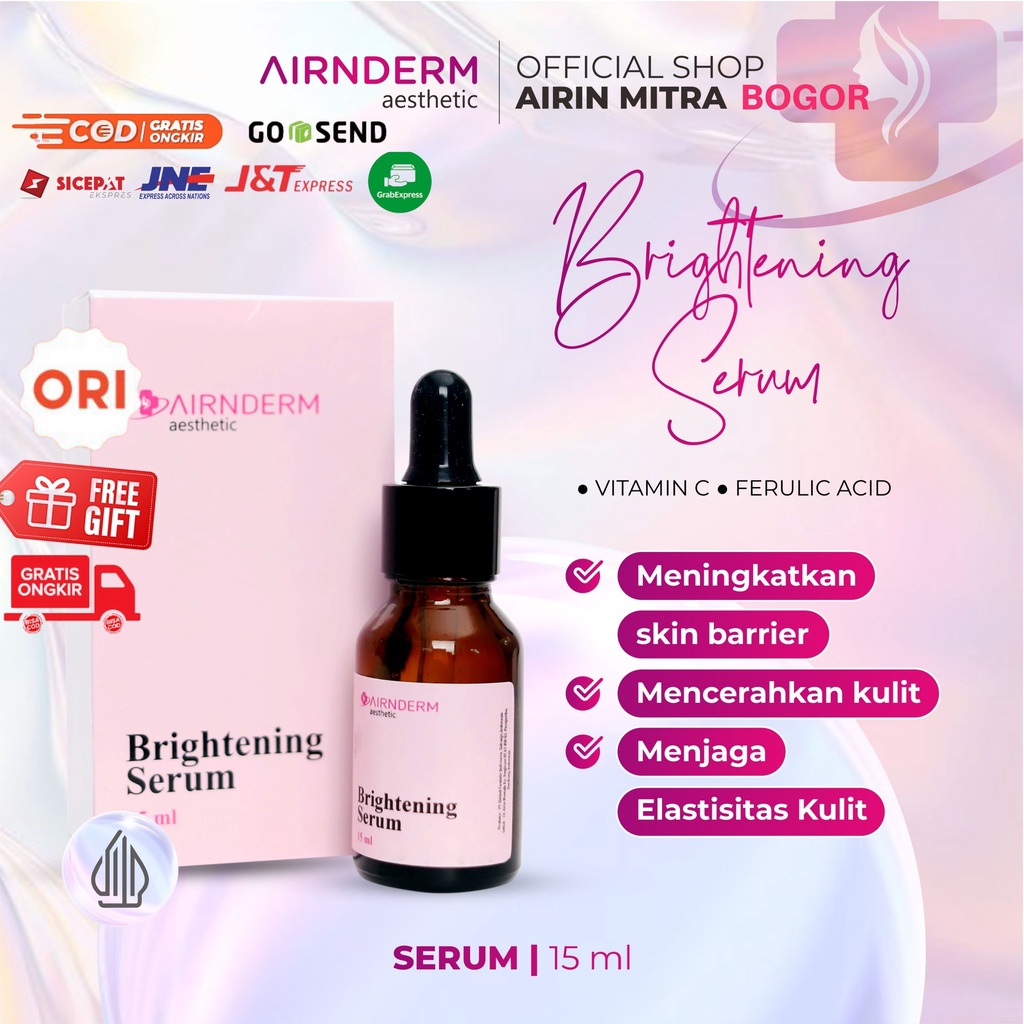 Jual AIRIN Brightening Serum (by AIRIN BEAUTY) Airnderm Aesthetic AIRIN SKINCARE AIRIN | Shopee ...