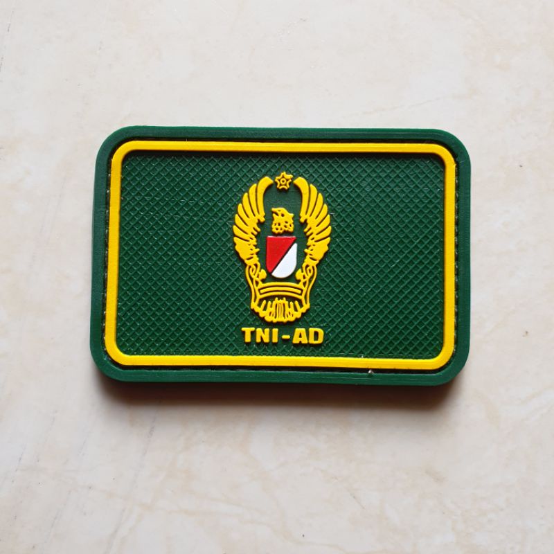 Jual patch rubber logo tni ad - ekapaksi - tni au - tni al - kostrad ...