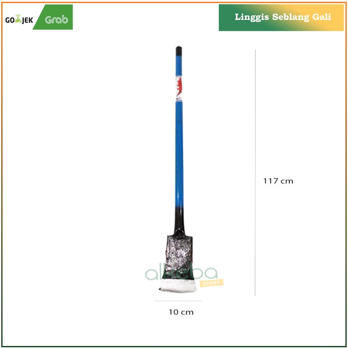 Jual LINGGIS SEBLANG GALI CROCODILE / BESI KUAT KOKOH PENGGALI LUBANG ...