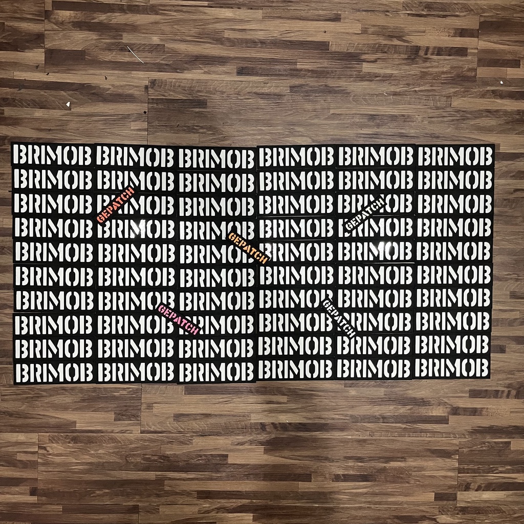 Jual Patch BRIMOB Laser Cutting Include Velcro | Shopee Indonesia