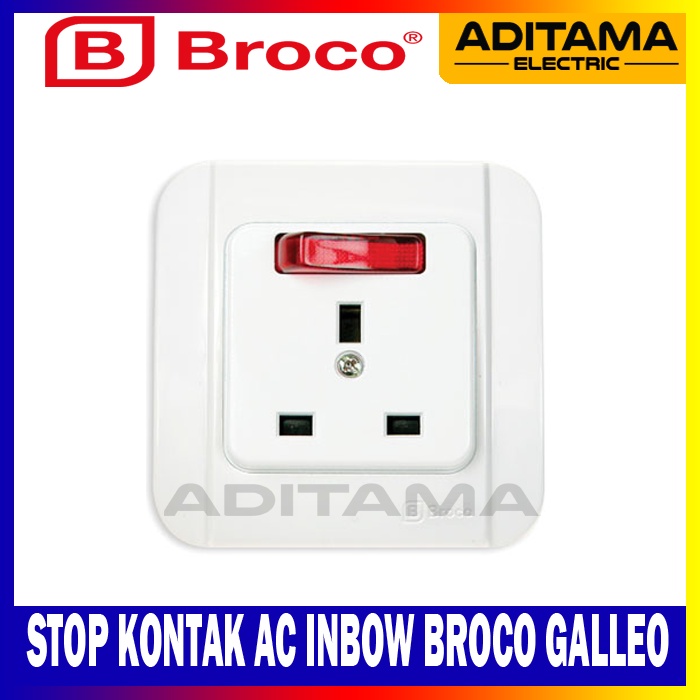 Jual BROCO STOP KONTAK AC GALLEO | Shopee Indonesia