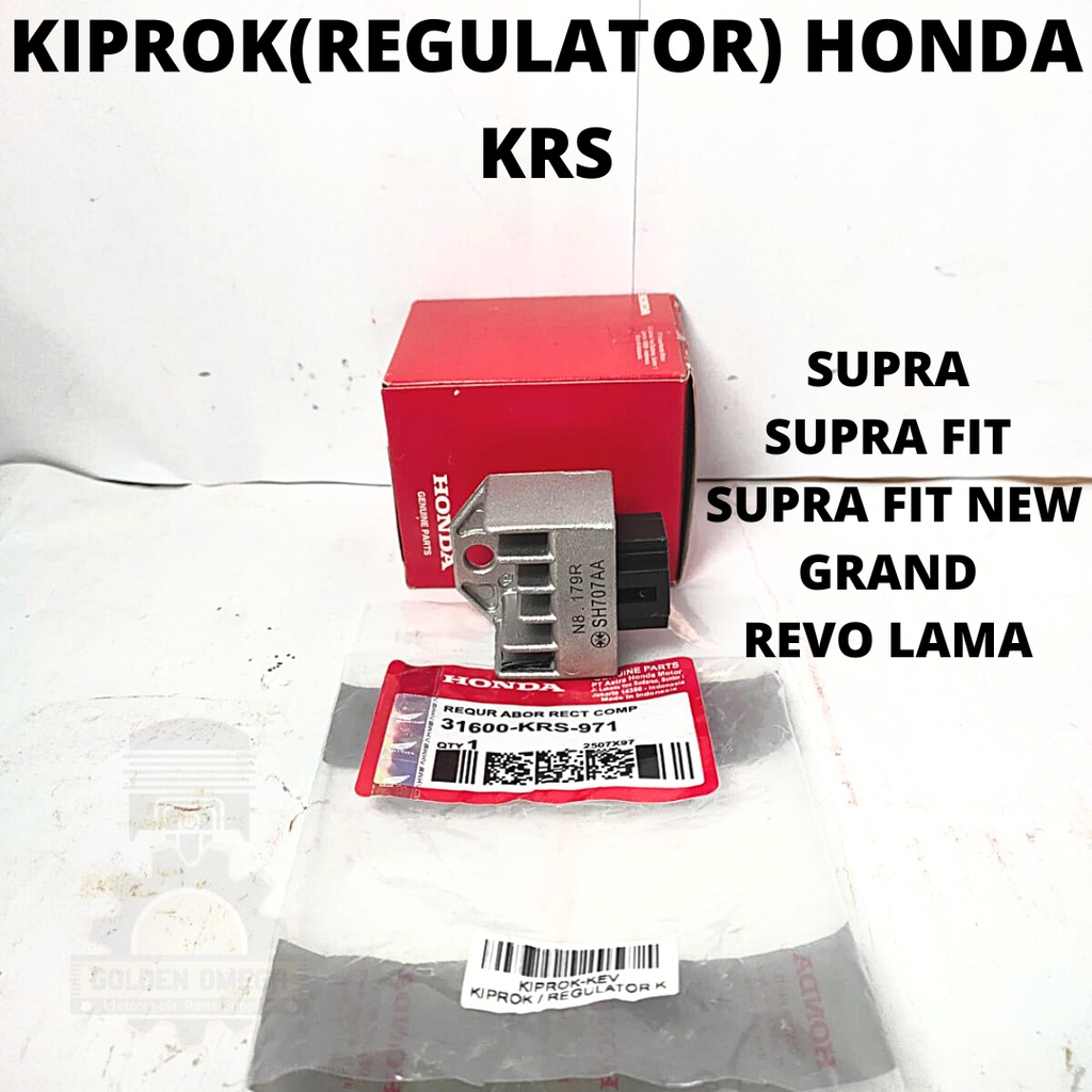 Jual CIPROK KIPROK REGULATOR HONDA ASLI ORIGINAL AHM SUPRA SUPRA FIT ...