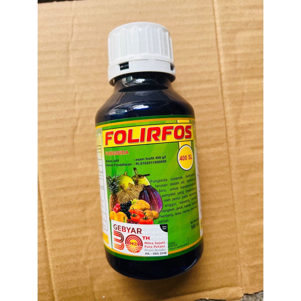 Jual Folirfos 500 ml Fungisida sistemik Asam fosfit MKD | Shopee Indonesia