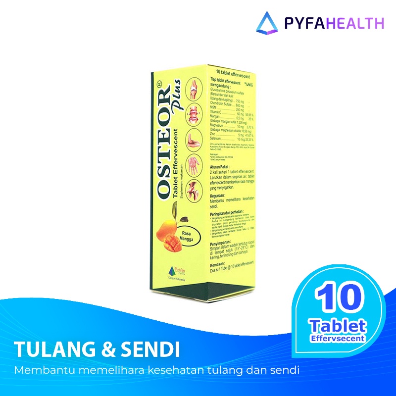Jual Osteor Plus Bantu Pelihara Kesehatan Sendi (@ 10 Tablet ...