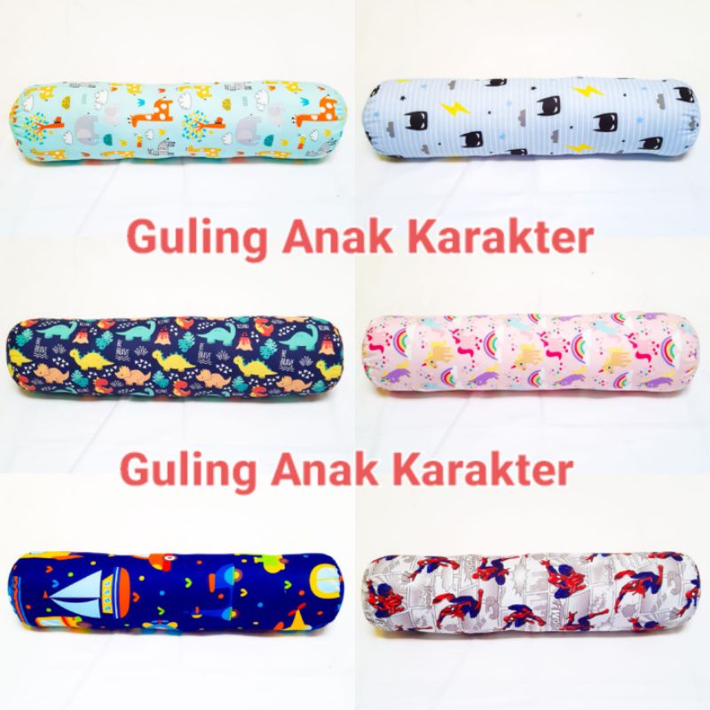 Jual Guling Motif Karakter Untuk Anak Usia 1-8 Tahun (Guling Saja ...