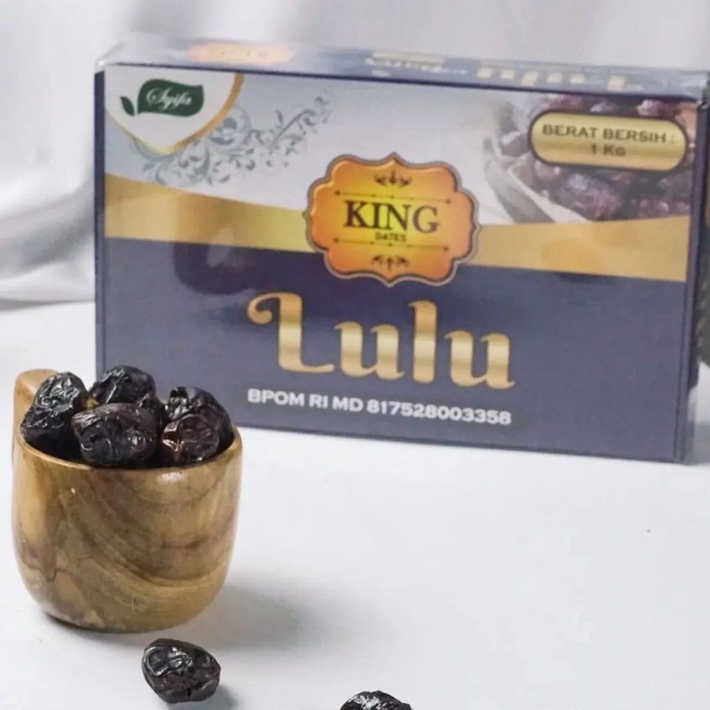 Jual KURMA LULU 1KG King Dates Premium Madinah premium Box luulu luluu ...