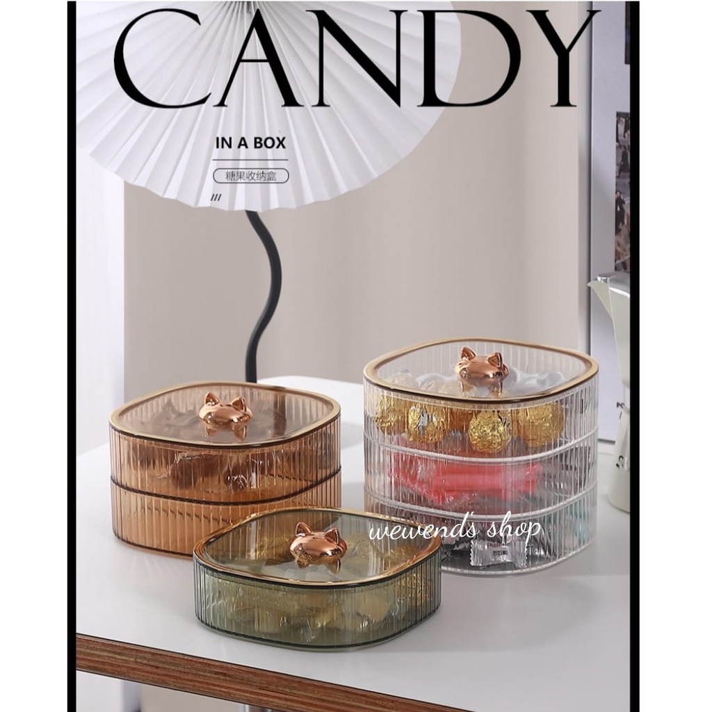 Jual Toples Kotak Box Candy Snack Tempat Kue Kering Permen Coklat Susun ...