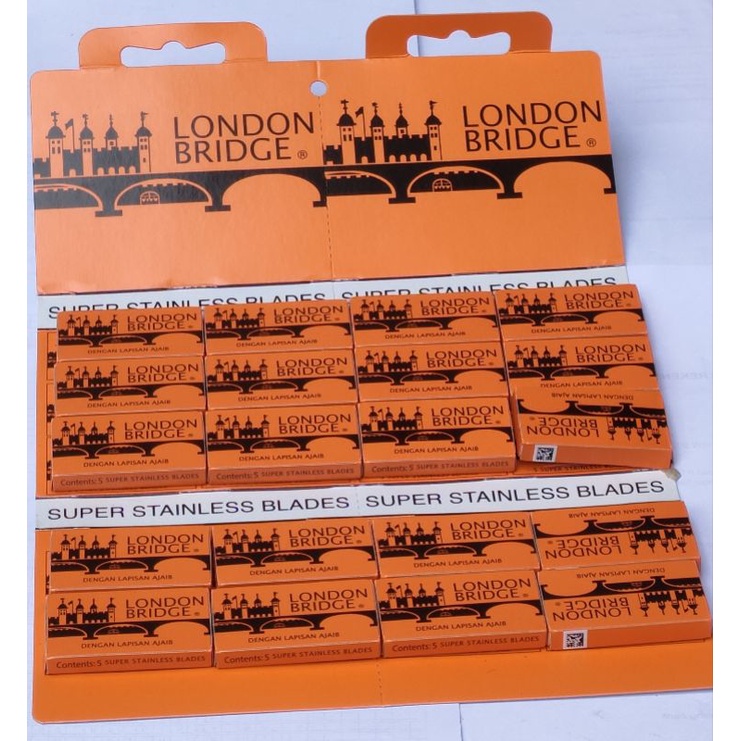 Jual SILET / GILLETTE LONDON BRIDGE | Shopee Indonesia