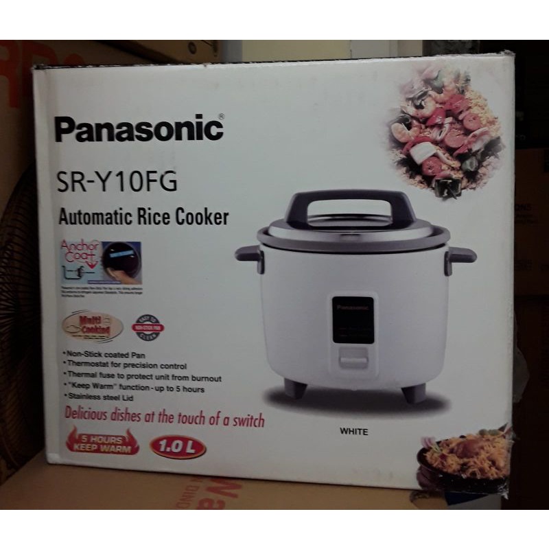 Jual PANASONIC AUTOMATIC RICE COOKER SR 10 FG PENANAK NASI OTOMATIS 1 ...
