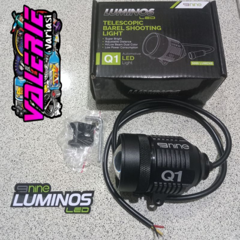 Jual LUMINOS LAMPU LED TEMBAK SOROT Q1 PROJEKTOR LASER 3 MODE 5000 ...