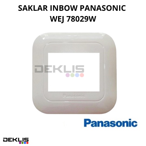 Jual Frame Saklar Double / Seri Panasonic WEJ 78029W Wide Series ...