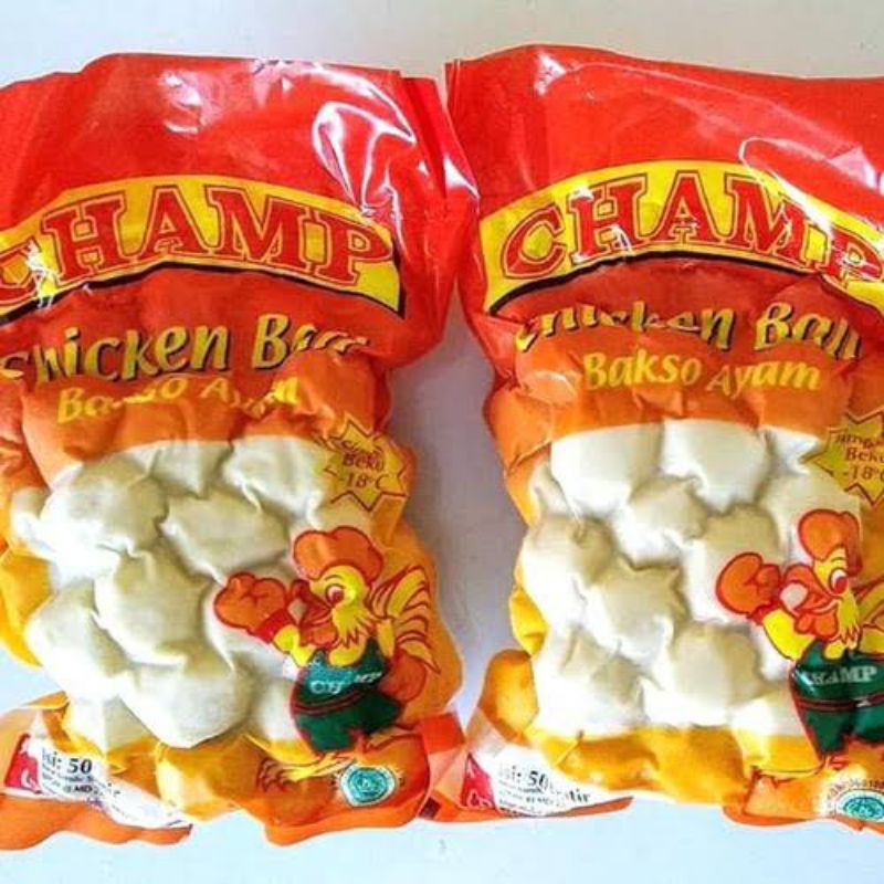 Jual Champ Bakso Ayam 500 gr isi 50 pcs (Frozen Food) | Shopee Indonesia