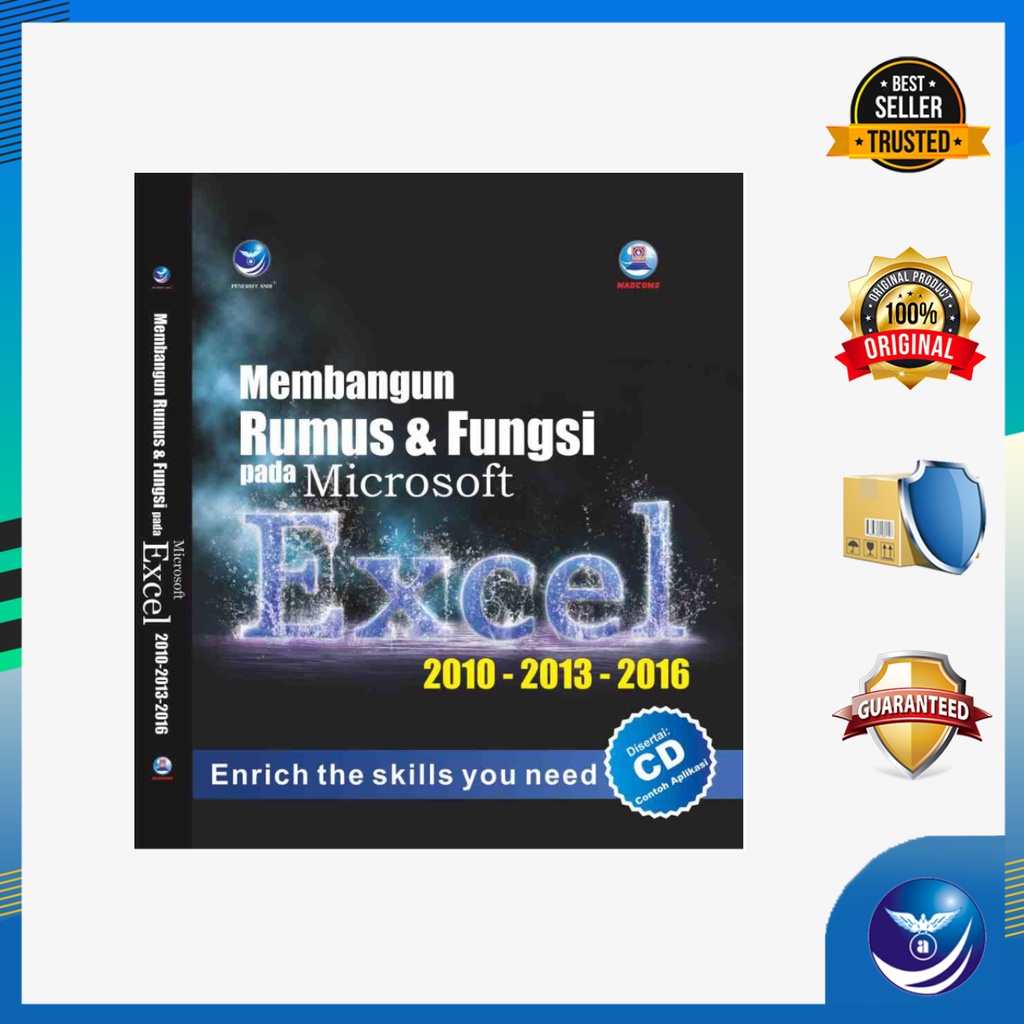 Jual Membangun Rumus Dan Fungsi pada Microsoft Excel + cd - Madcoms | Shopee Indonesia