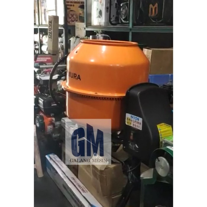 Jual ^%^%^%^%] Mesin Pengaduk Semen SUMURA Molen Concrete Mixer 180 Liter CM180 800 W | Shopee ...