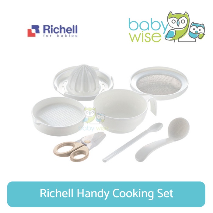 Jual Richell Handy Cooking Set - Perlengakapan Masak MPASI Anak Bayi ...