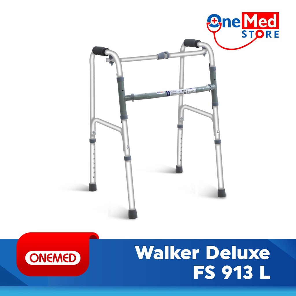 Jual Alat Bantu Jalan Walker Deluxe FS 913 L OneMed | Shopee Indonesia