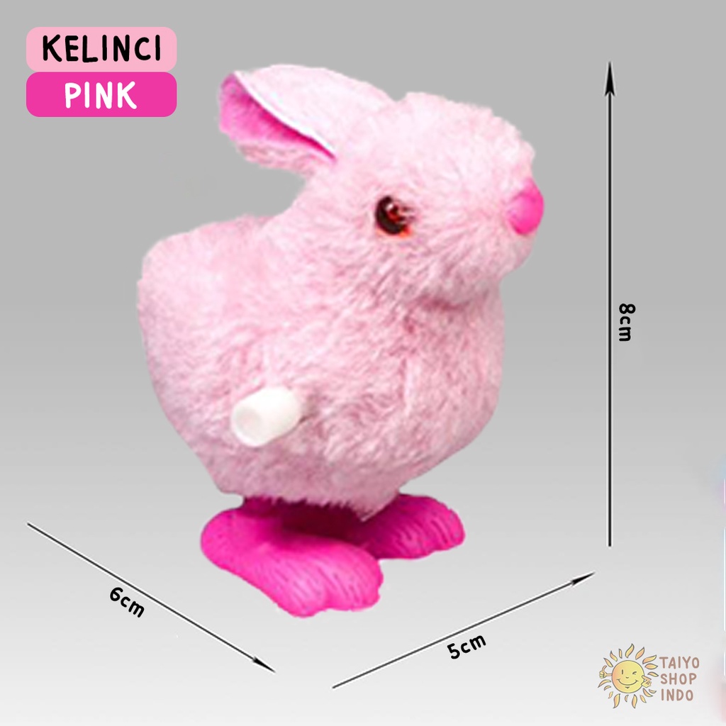 Jual TAIYO Mainan Anak Ayam Itik Berjalan Kelinci Burung Model Putar ...