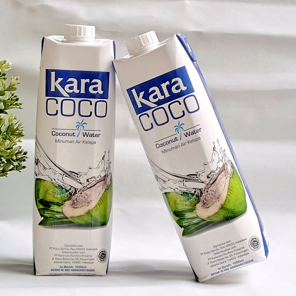 Jual Kara Coco Coconut Water /Air Kelapa Asli 1000ml | Shopee Indonesia