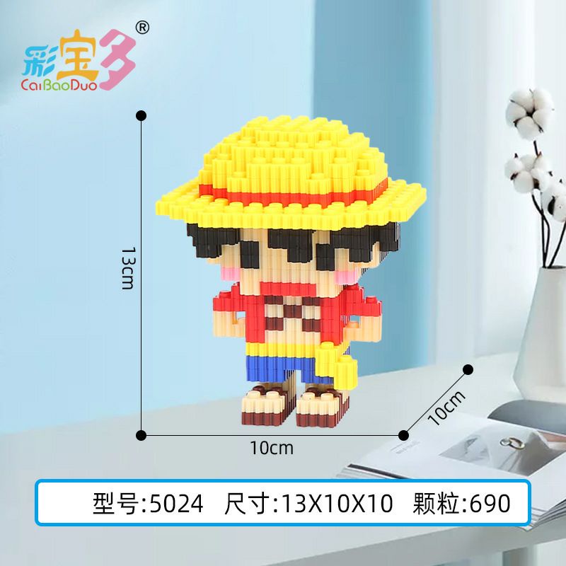 Jual Nano Block One Piece Series Mainan Balok Building Block Nano Blok Nano Bricks Balok Susun ...