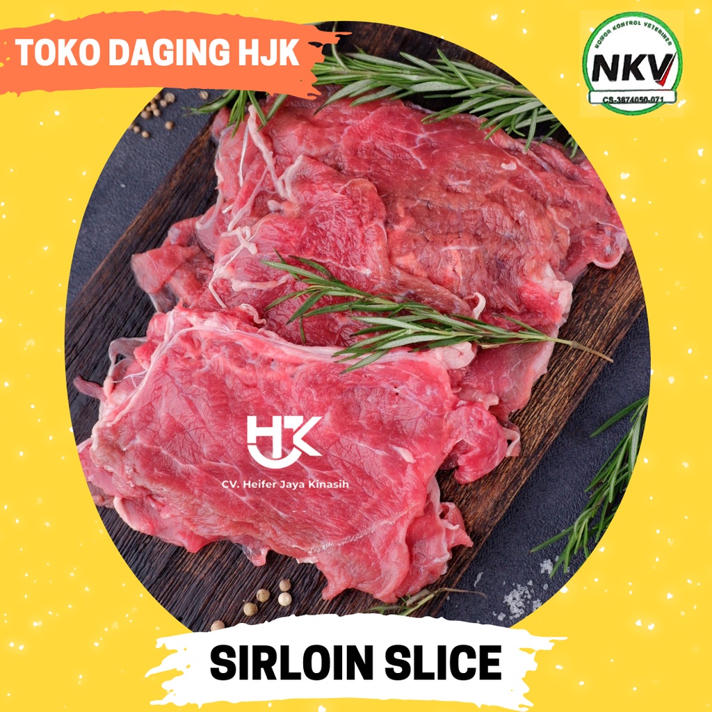 Jual Daging Slice Rendah Lemak Iris Tipis-Tipis Kemasan 1KG | Shopee ...