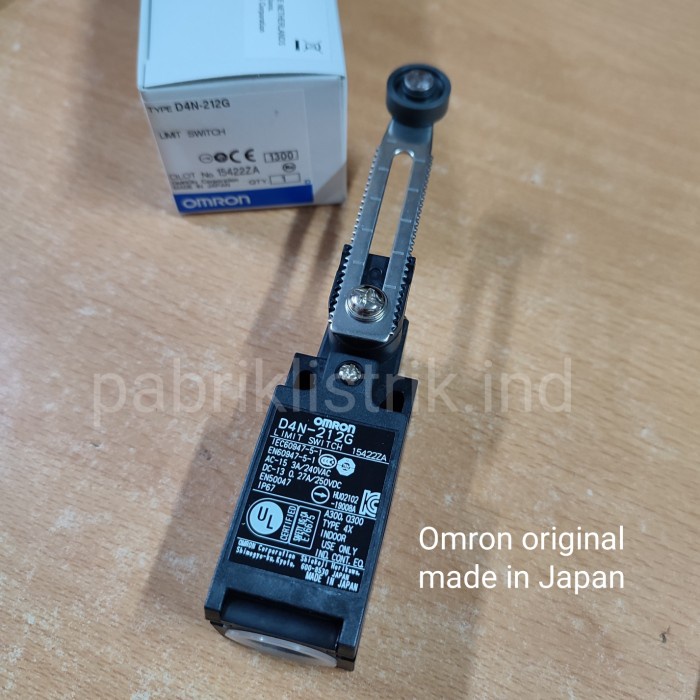 Jual Lisi Limit Switch D4D 1121N Prsmaan D4N 112G 212G 412G 912G Omron ...