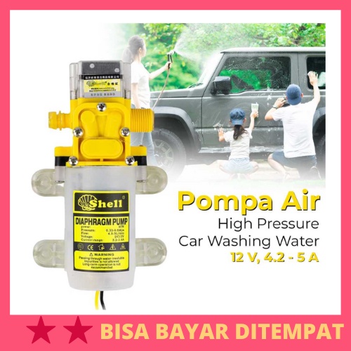 Jual Pompa Air High Pressure Car Washing Water Diaphragm Pump / Pompa ...
