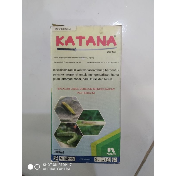 Jual obat pertanian insektisida KATANA lama 200sc 100ml | Shopee Indonesia