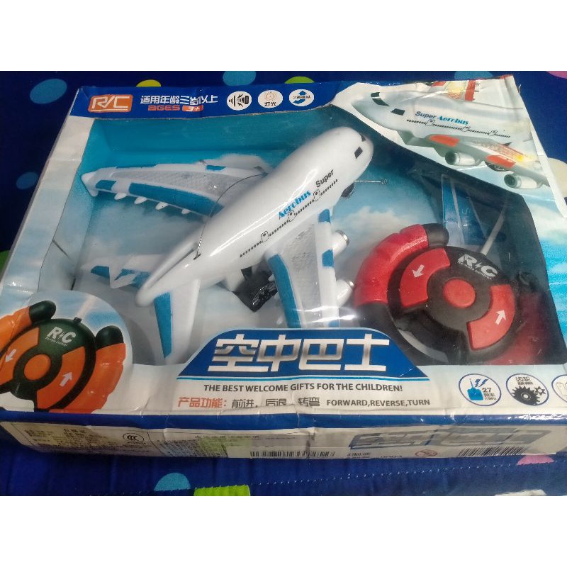 Jual Pesawat Remote Control Airbus A380 Dengan Lampu Berkedip | Shopee ...
