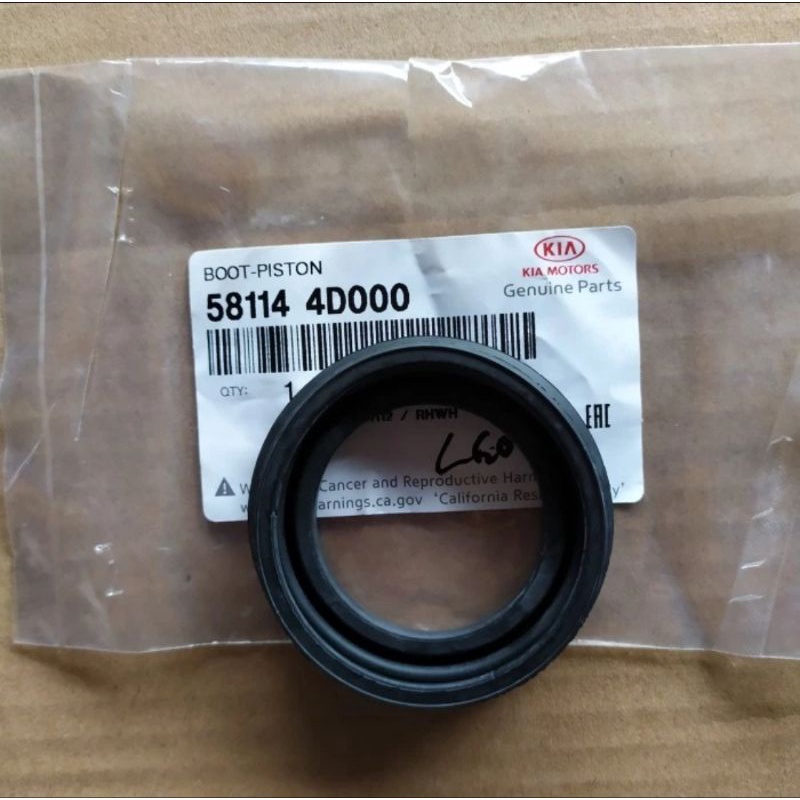 Jual boot piston caliper rem depan Kia All New Picanto th 2012up ASLI ...