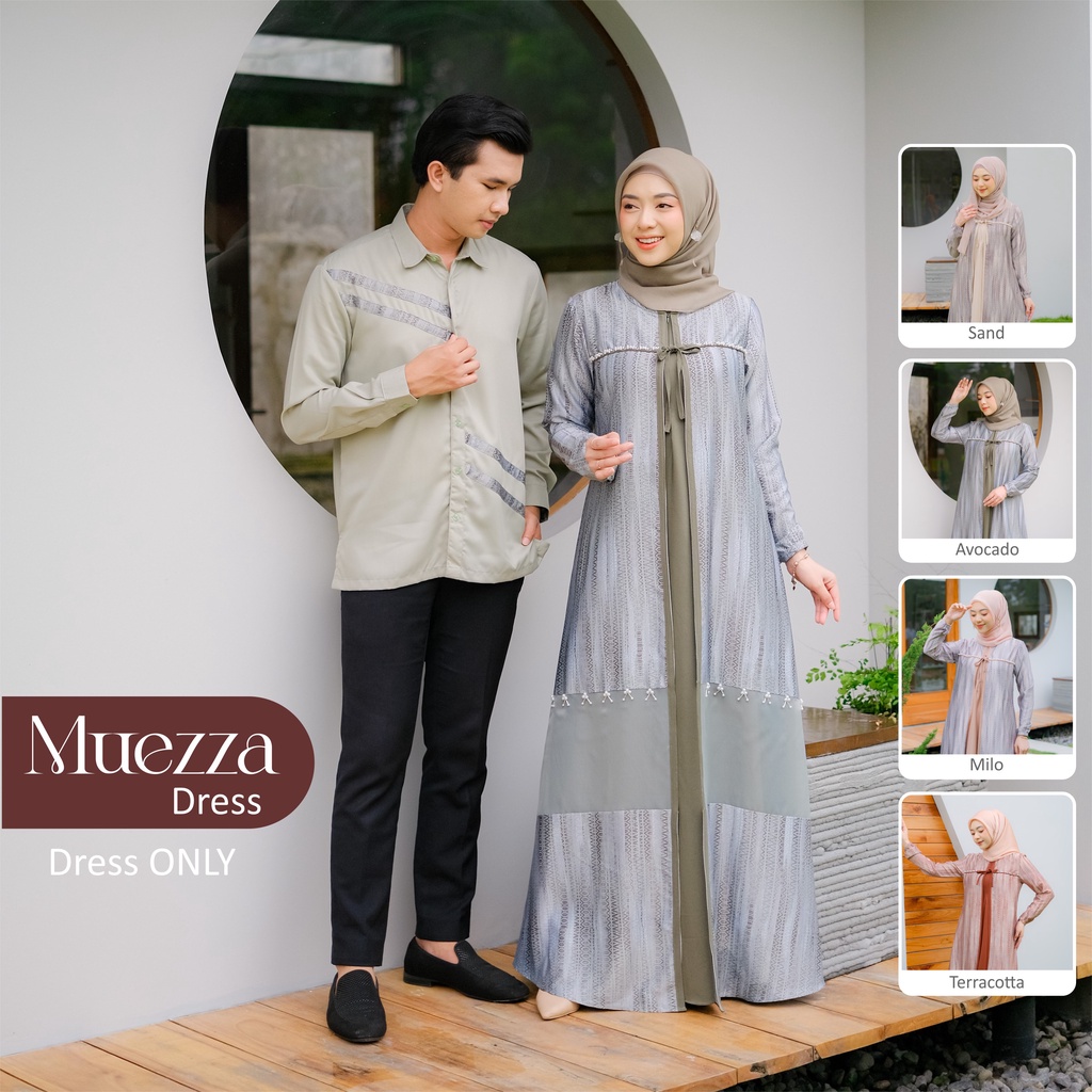 Jual Muezza Gamis Couple Premium (GAMIS SAJA) | Shopee Indonesia