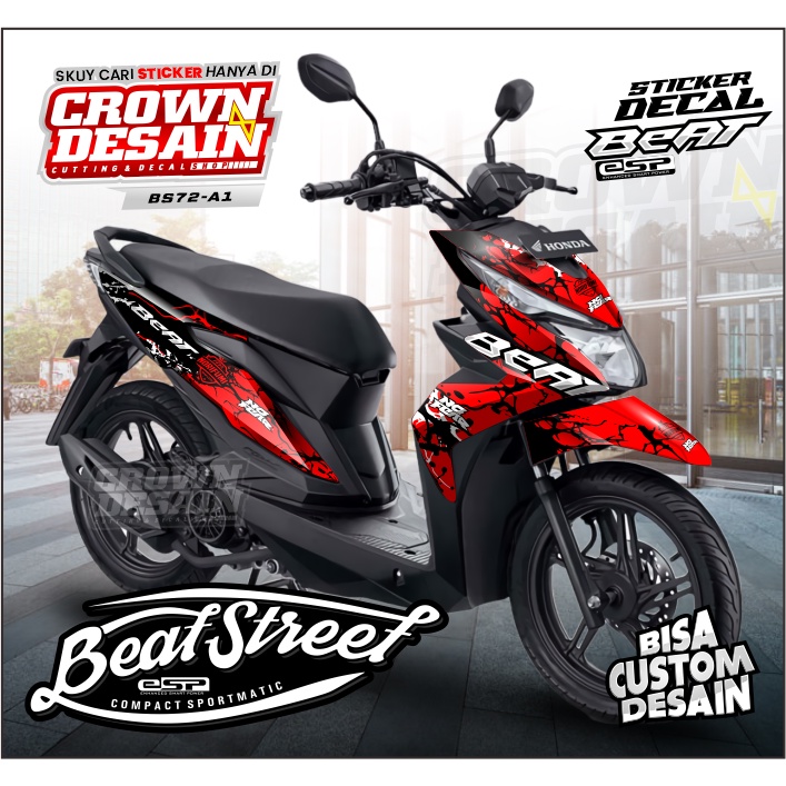 Jual Decal Beat Street 2019 Venom Series - Stiker dekal fullbody beat ...