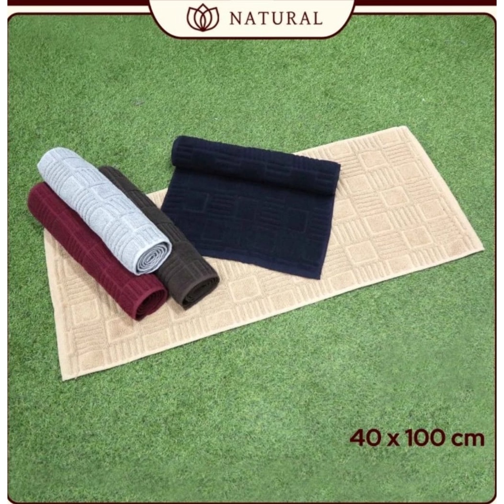 Jual Keset Natural 40cm x 100cm Panjang Keset Hotel Dapur Kamar Mandi ...