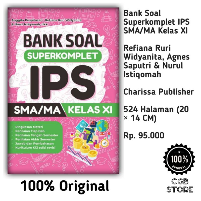 Jual Bank Soal Superkomplet IPS SMA/MA Kelas XI | Shopee Indonesia
