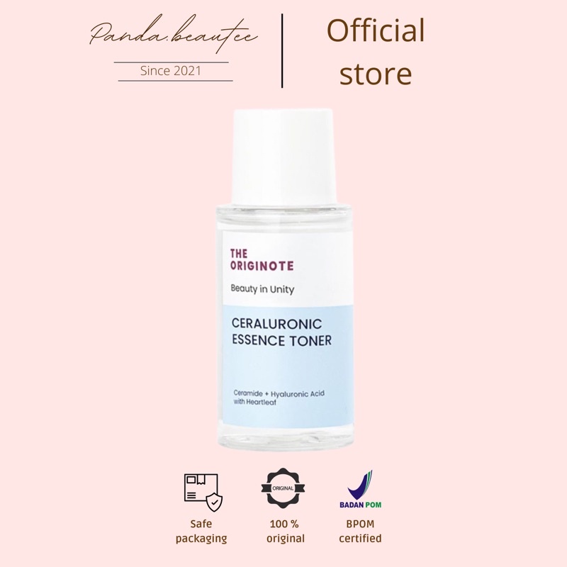 Jual PANDABEAUTEE - The Originote Ceraluronic Essence Toner 80ml ...