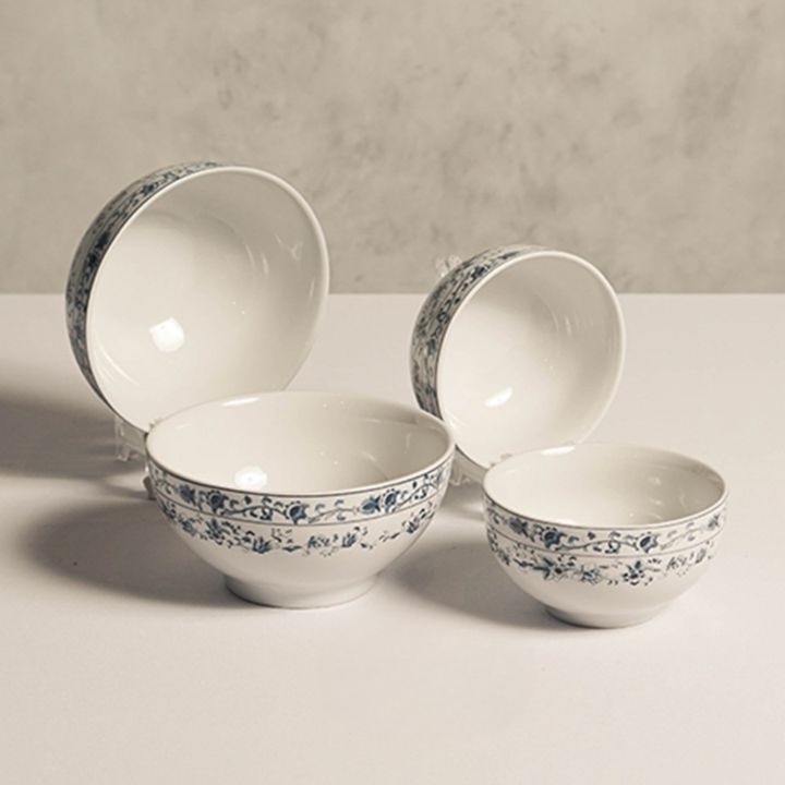 Jual Mangkok Nasi Uk 11 cm | Mangkuk Keramik Motif Blue Ming | Tahan ...