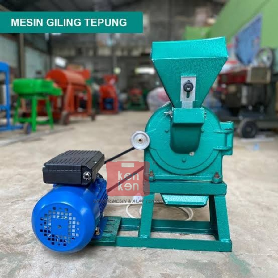 Jual OSSEL Mesin Penepung Dinamo Mesin Gilingan Tepung Disk Mill FFC15 ...