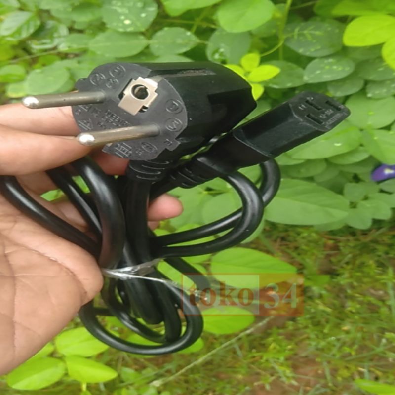 Jual KABEL POWER KOMPUTER 3 LUBANG | Shopee Indonesia