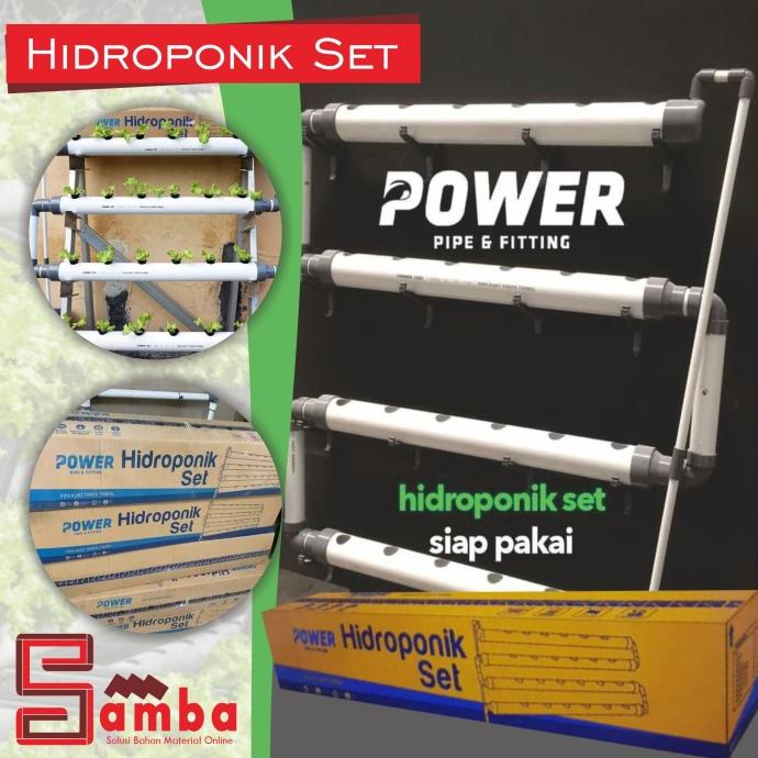 Jual HIDROPONIK PIPA POWER 1 SET | Shopee Indonesia
