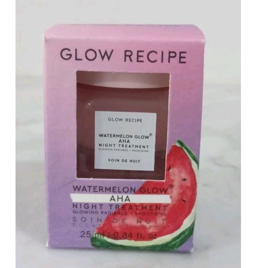 Jual Glow Recipe Mini Watermelon Glow AHA Night Treatment Sleeping Mask ...