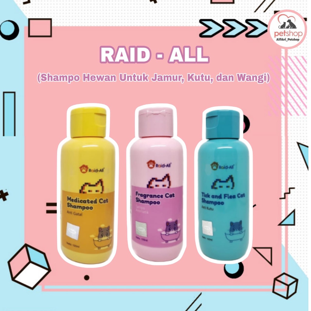 Jual Shampoo Raid-All 100ml | Shampo Kutu / Shampo Jamur / Shampo Wangi | Shopee Indonesia