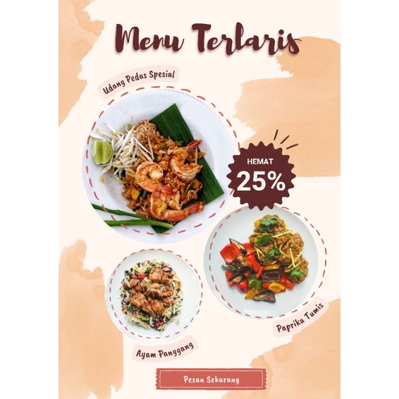 Jual Desain Menu/Katalog Makanan | Shopee Indonesia