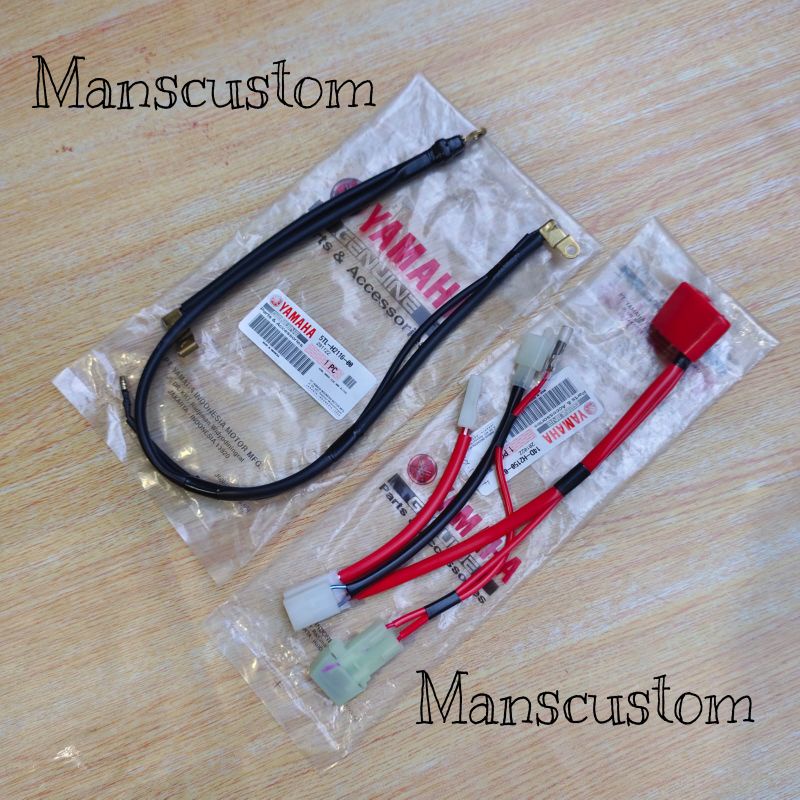 Jual KABEL ACCU MIN DAN PLES MIO SOUL FINO KARBU ORIGINAL YGP | Shopee ...