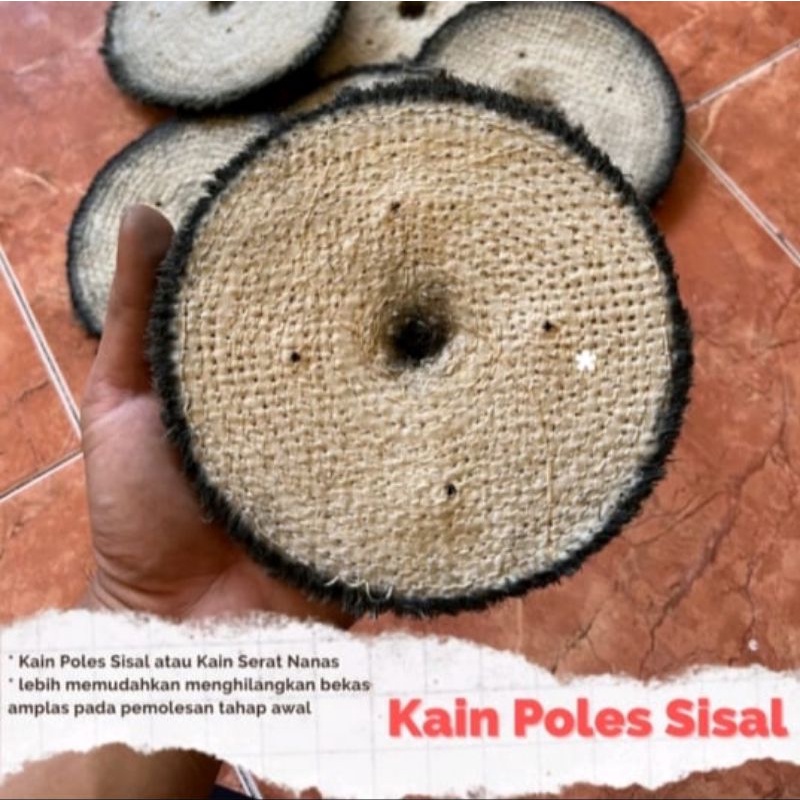Jual kain sisal kain poles sisal kain poles serat nanas | Shopee Indonesia