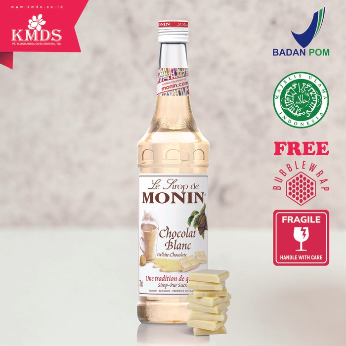Jual MONIN WHITE CHOCOLATE SYRUP 70 CL 700 ML | Shopee Indonesia