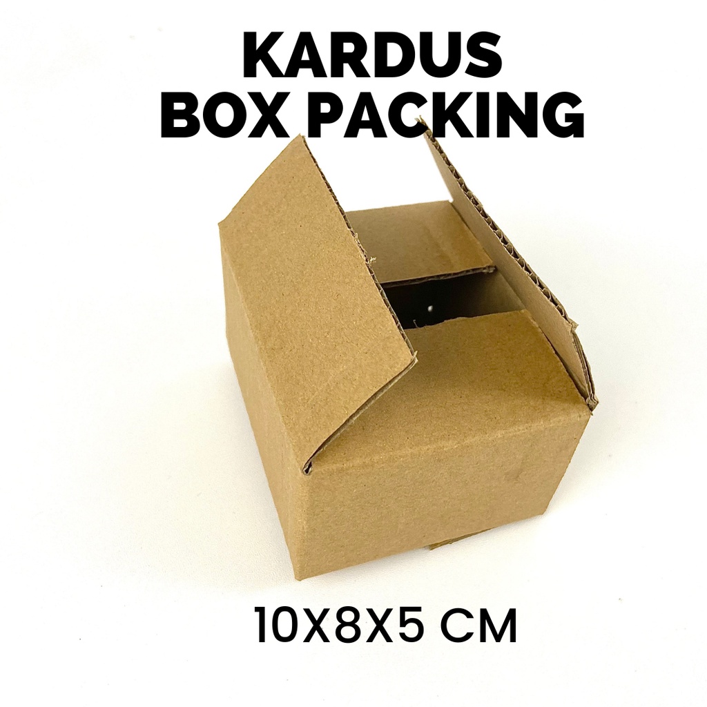 Jual Kardus Packing 10x8x5 Box Ukuran kecil Polos | Shopee Indonesia