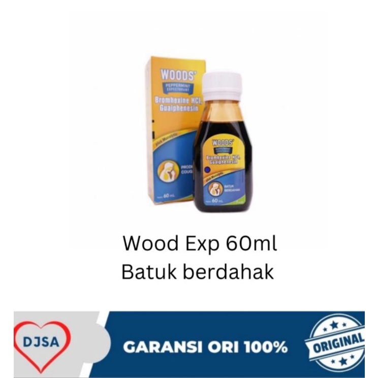 Jual WOODS EXPECTORANT 60 ML / BIRU 60 ML / OBAT BATUK BERDAHAK 60 ML ...