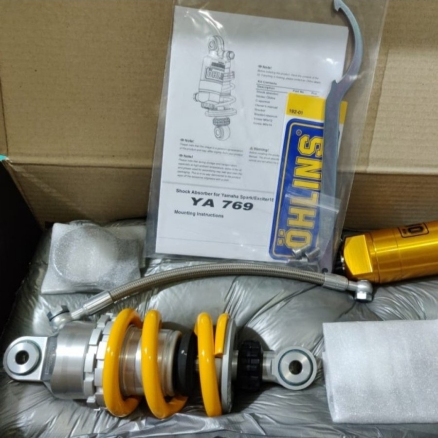 Jual Shockbreaker Monoshock Ohlins YA769 Yamaha MX King | Shopee Indonesia