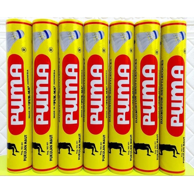 Jual Kok puma / Shuttlecock Badminton puma / Kock Puma Kuning Original ...