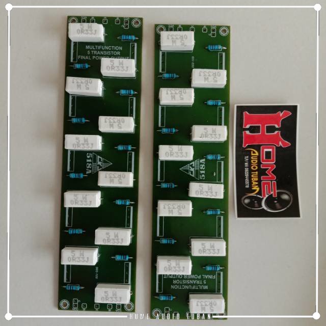 Jual PCB TR FINAL PLUS RESISTOR | Shopee Indonesia