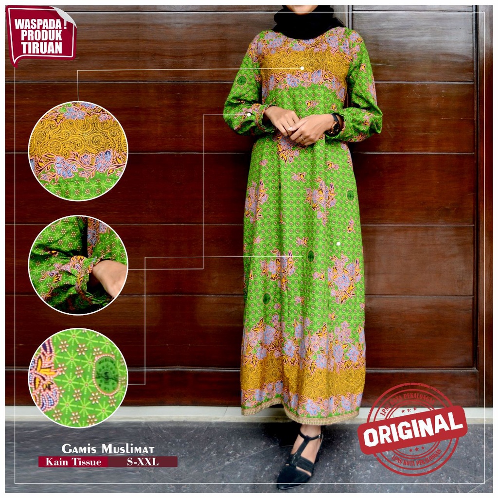 Jual Gamis muslimat NU Setelan Muslimat Batik Muslimat NU | Shopee ...